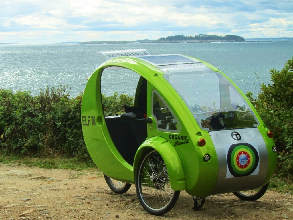 Half Bike, Half Car and Half Baked. The ELF by Organic Transport ...