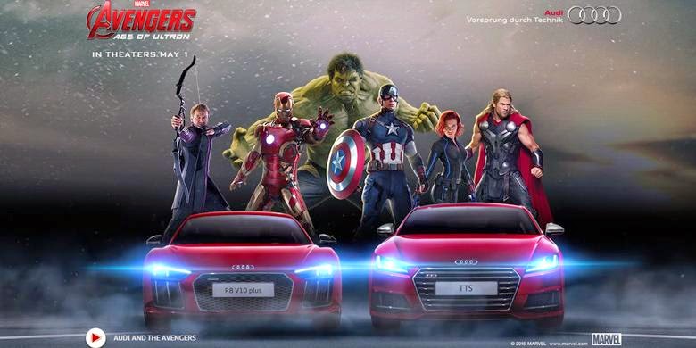 Audi and The Avengers come together - AUTOMOLOGY: automotive + logy ...