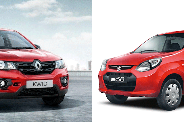 The Renault Kwid vs. Maruti Suzuki Alto 800 - AUTOMOLOGY: automotive ...