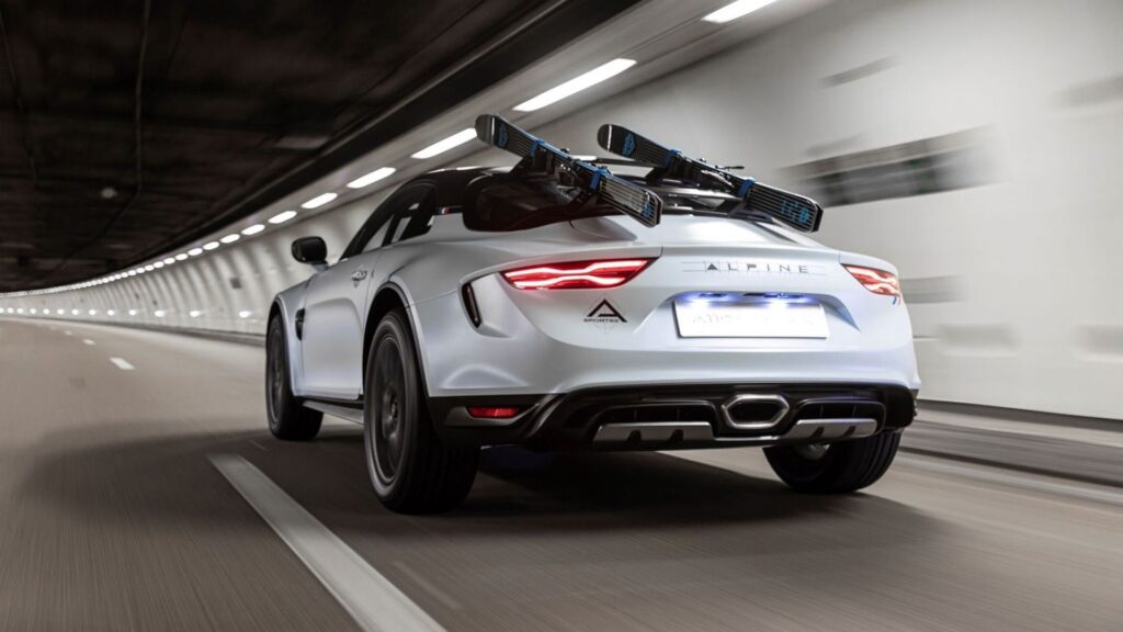 Alpine A110 SportsX Concept: The Sports Car That Transformed Into An ...