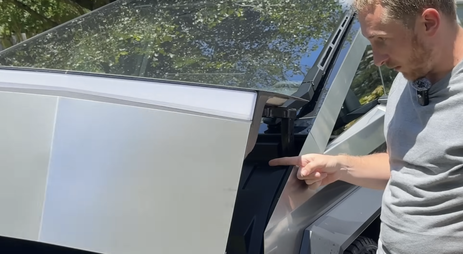 Man Nearly Loses a Finger Testing Tesla Cybertruck’s Front Trunk ...