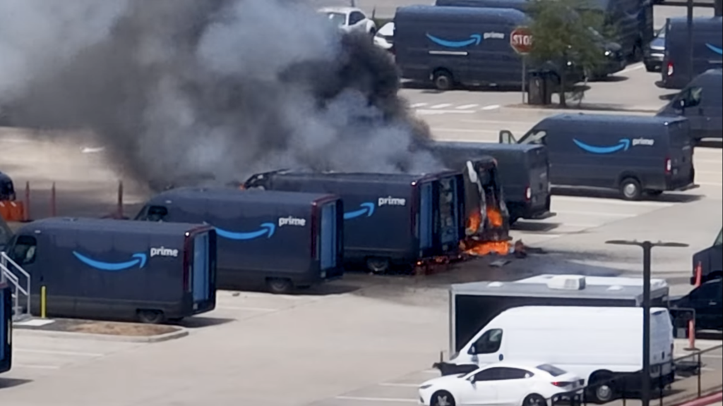 Amazon Rivian Vans Are Burning Down at an Alarming Rate While Charging ...