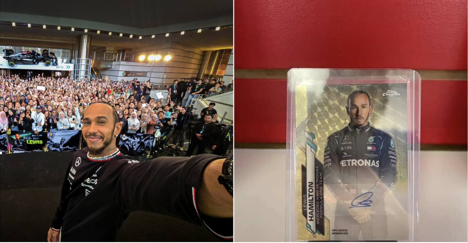 Lewis Hamilton Trading Card Sold For USD1 Million - AUTOMOLOGY ...