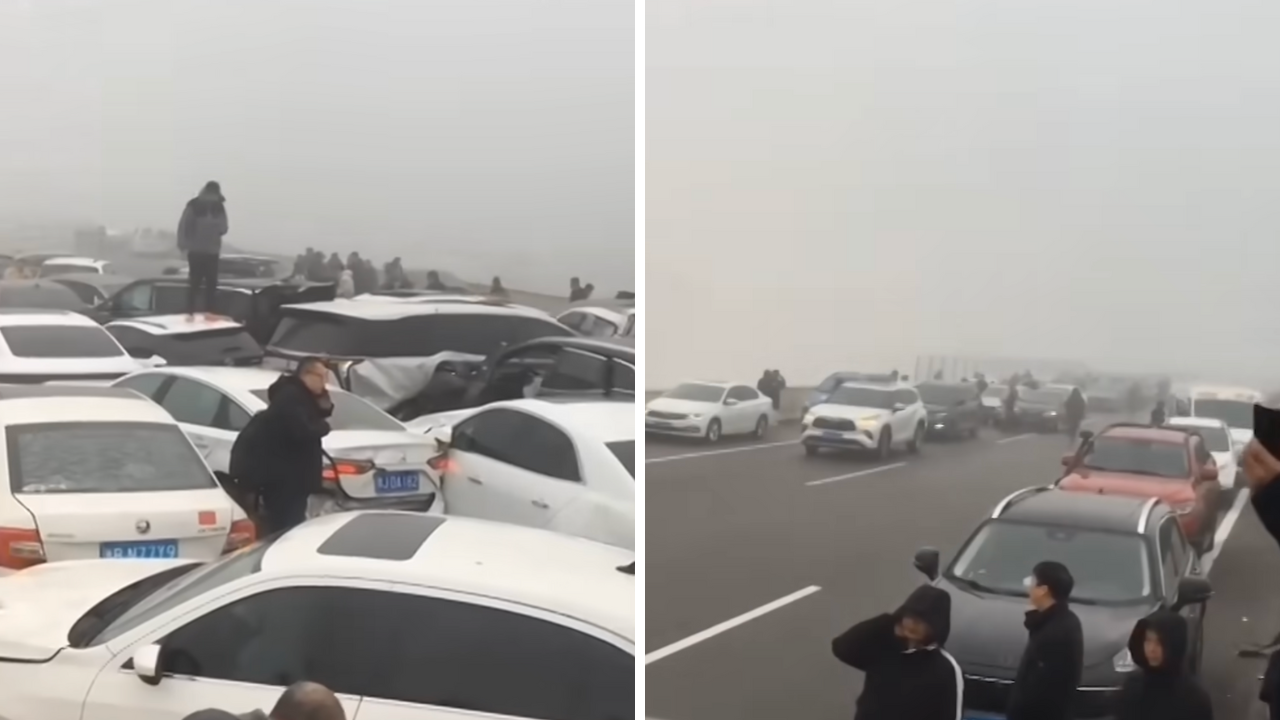 Fog Causes More Than 100 Car Crashes As Drivers Continuously Pile Up ...