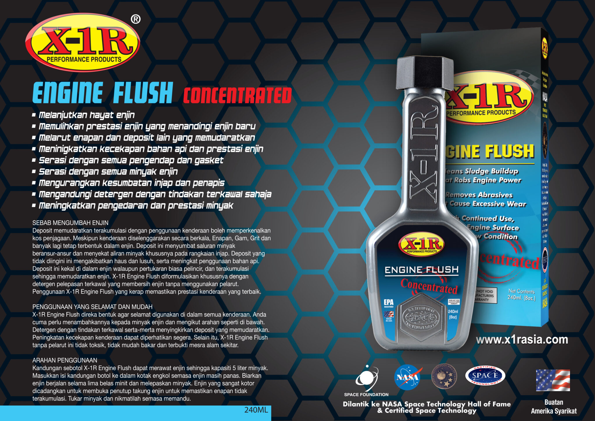 Kenapa Penting Flush Enjin dan Kebaikan X-1R Engine Flush - AUTOMOLOGY ...