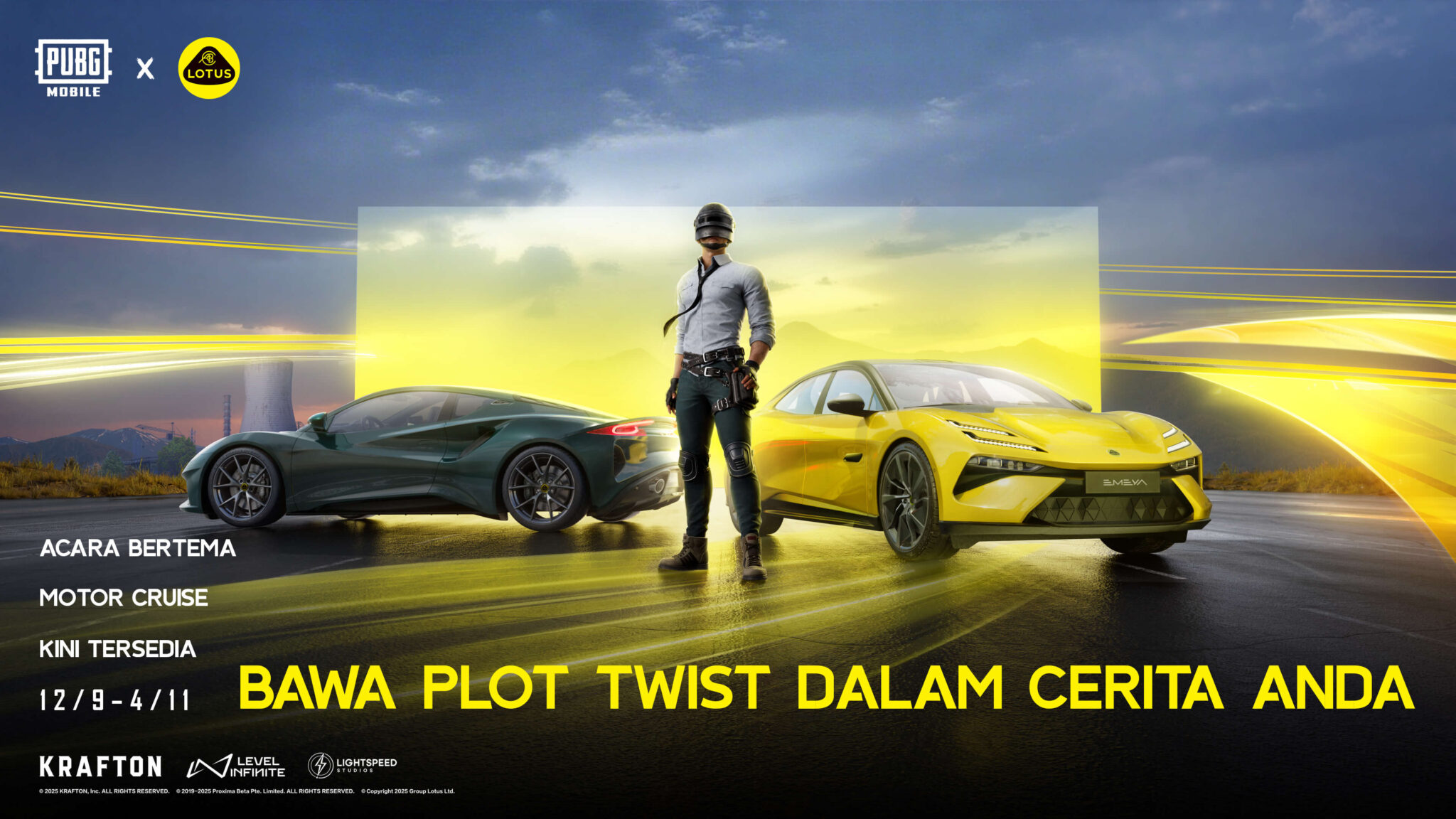 PUBGM x Lotus: Bergaya di Medan Pertempuran Dengan Kereta Sport Mewah - AUTOMOLOGY: automotive ...